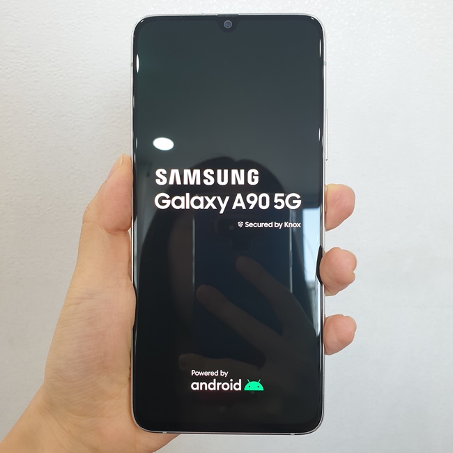 A908 갤럭시 A90 5G 화이트 128GB LG ... | 헬로마켓