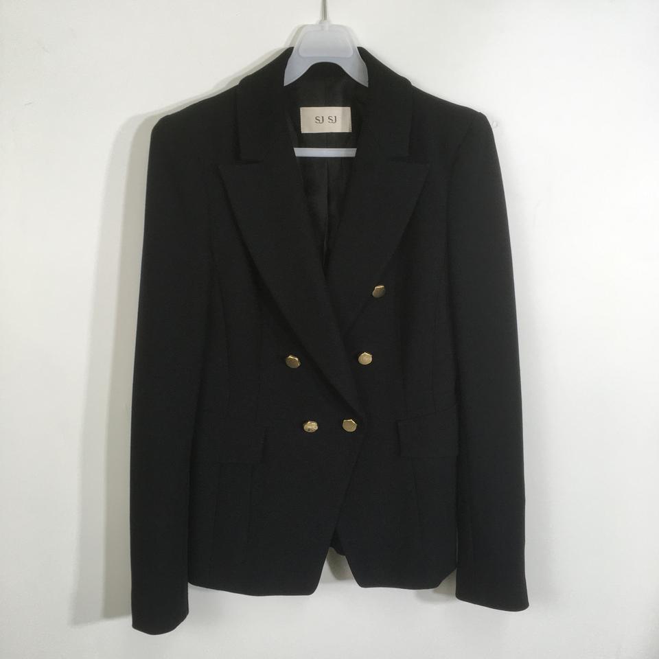 [여자 44~55]한섬 SJSJ 에스제이 봄가을 자켓 | 세컨웨어(헬로마켓)