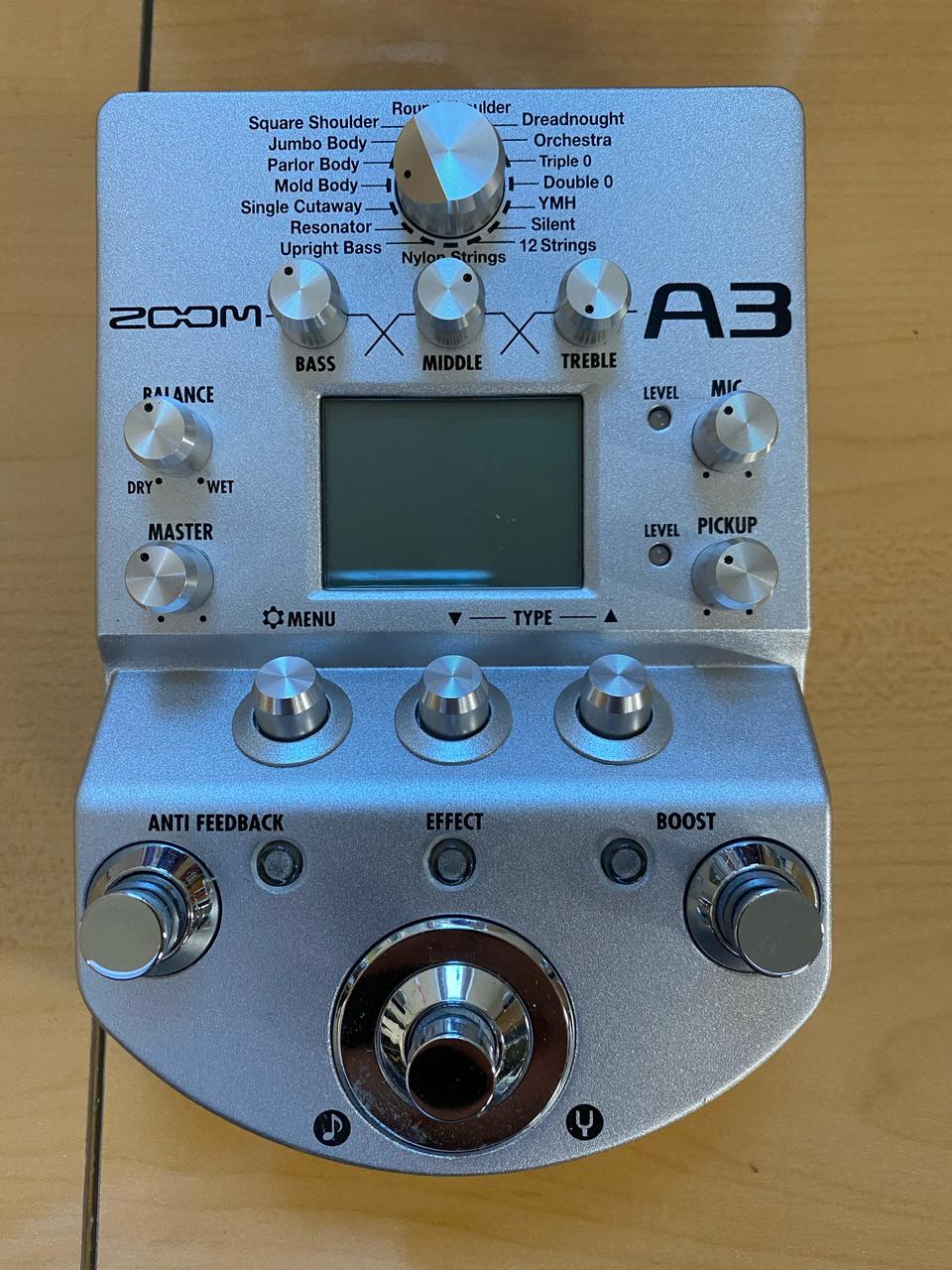 ZOOM A3 통기타/어쿠스틱기타 멀티 이펙터 팝니다! | 헬로마켓