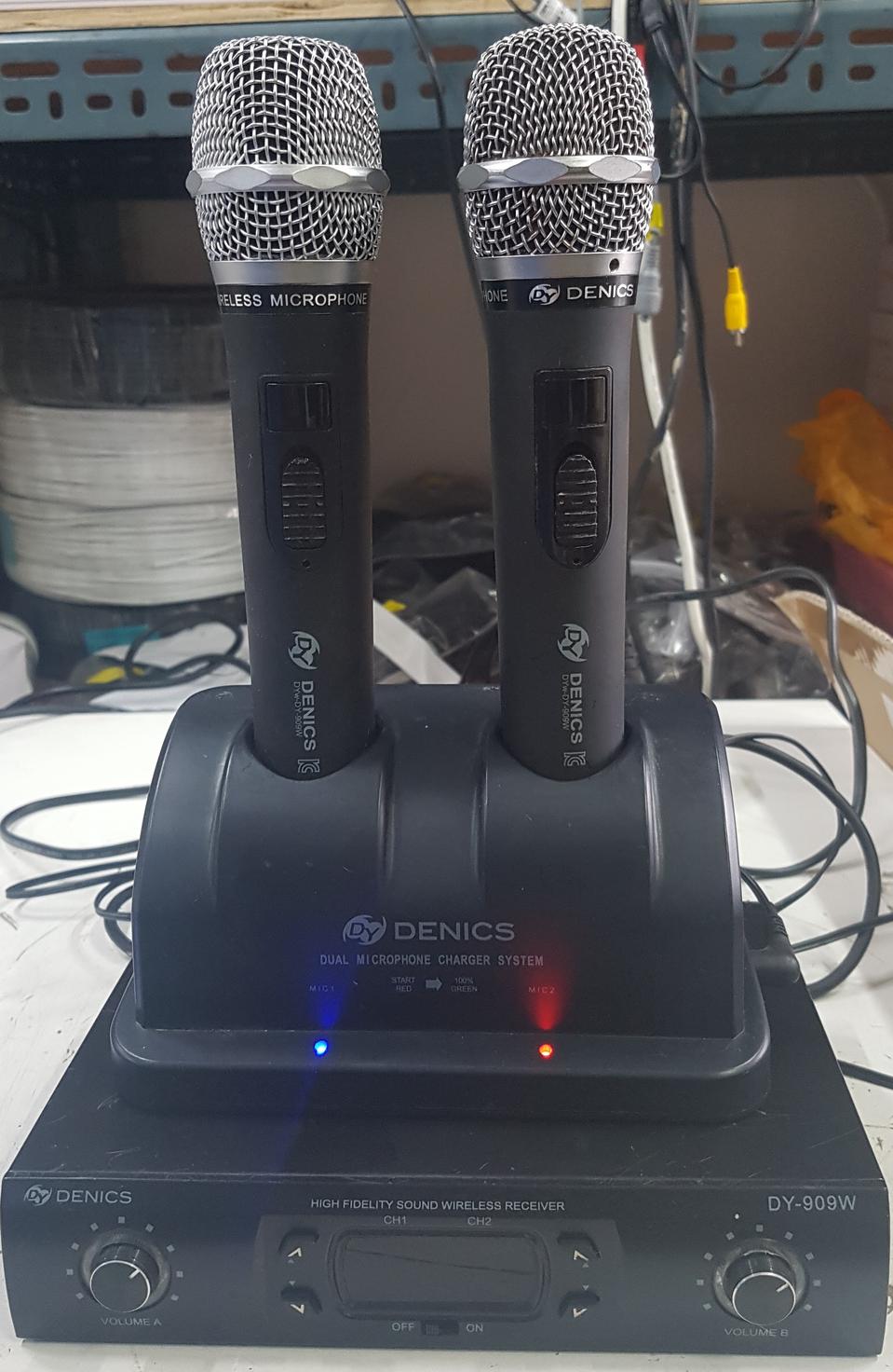 Denics DY 909W 노래방 무선 마이크 9만원... | 헬로마켓