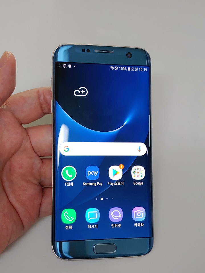 갤럭시 S7 엣지 64g 블루 정상해지 | 세컨웨어(헬로마켓)