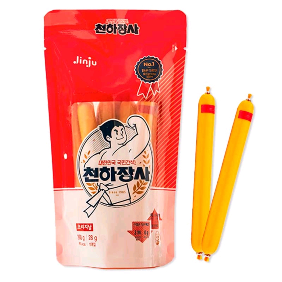 진주햄 천하장사 오리지날 소시지 28g 10개 운포 ... | 세컨웨어