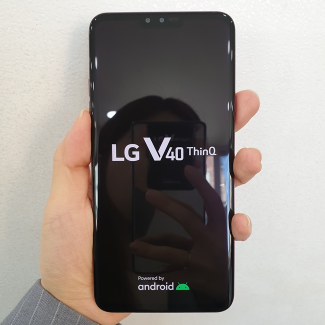 V409 LG V40 128GB 레드 S급 깨끗한 기... | 헬로마켓