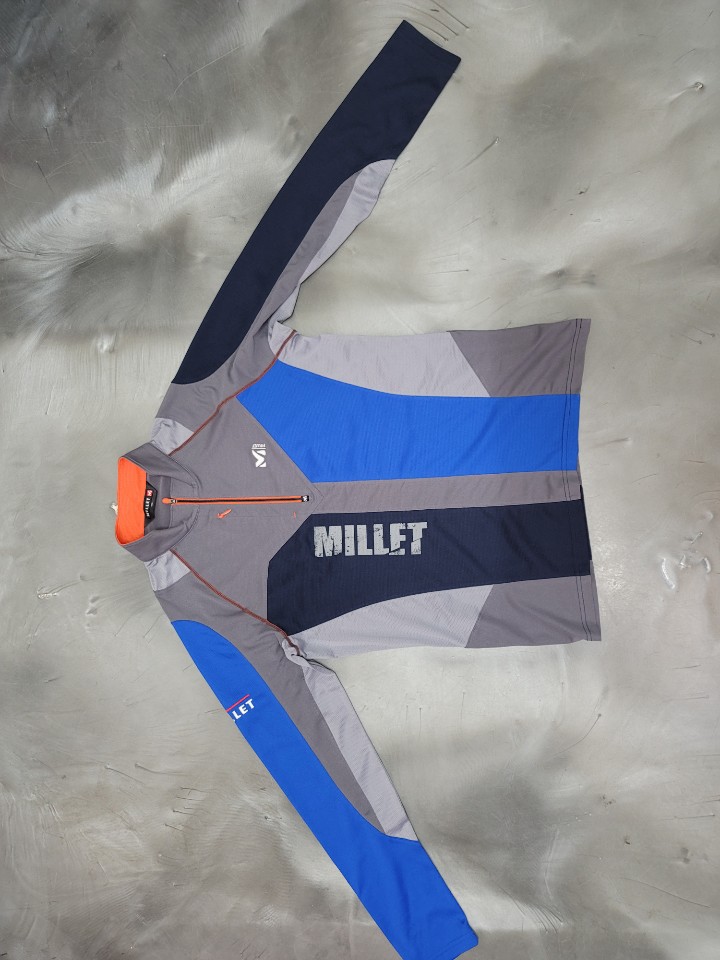 [95]MILLET 밀레 반집업 등산 티셔츠 | 헬로마켓