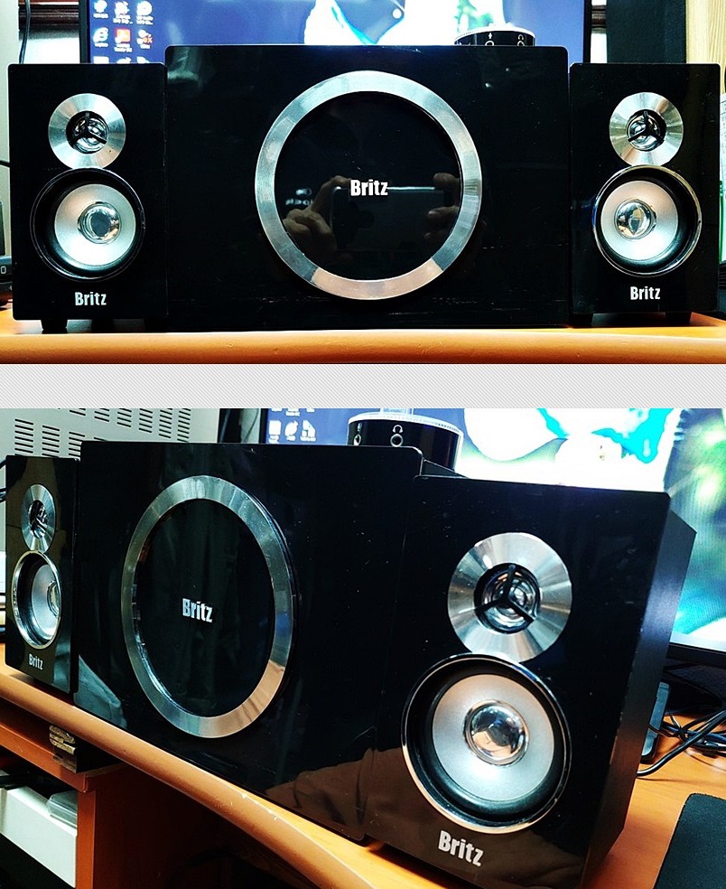Britz 앰프내장형 우퍼스피커셑 | 헬로마켓