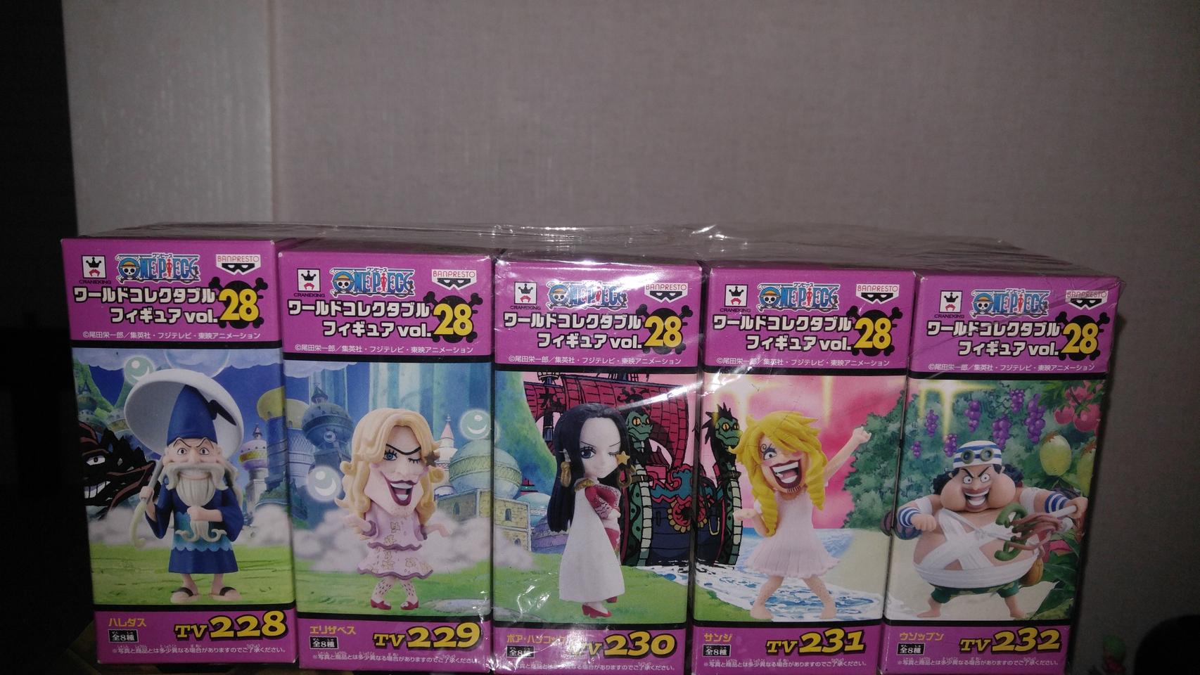 원피스 월콜5종 반프정품 미개봉 | 세컨웨어(헬로마켓)