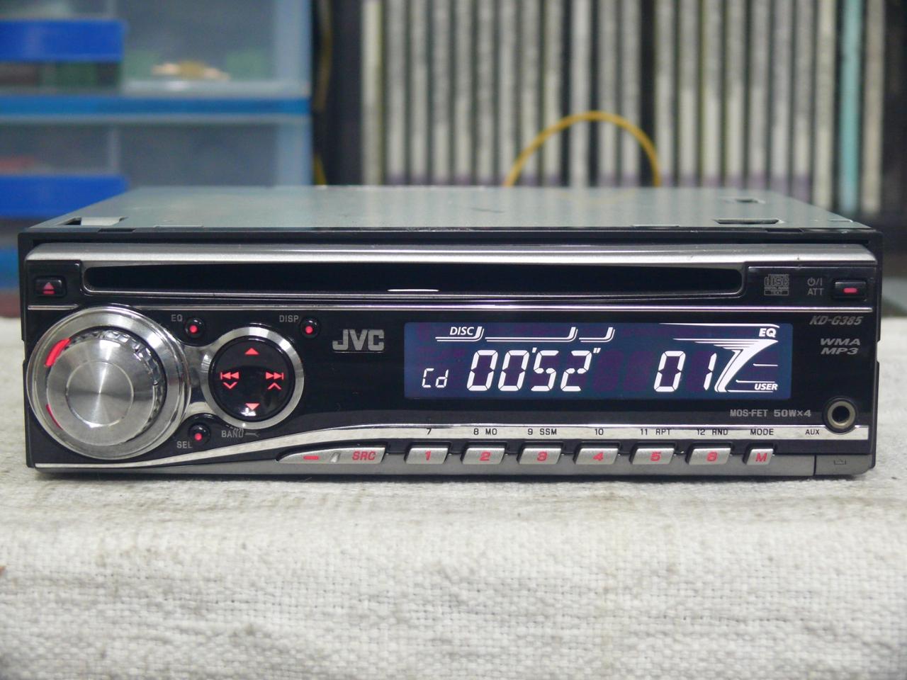 JVC KD-G385 CD(MP3) AUX EQ ... | 헬로마켓