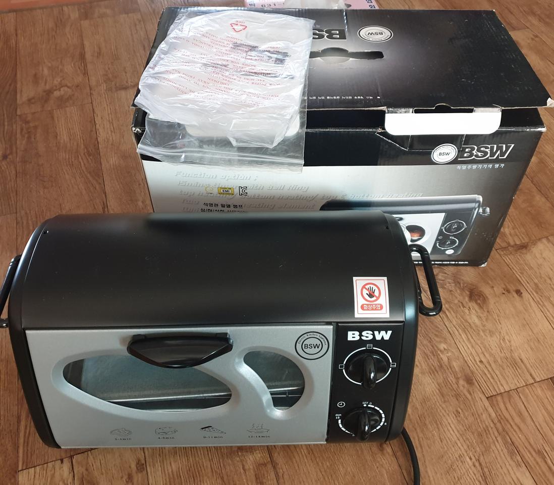BSW 미니전기오븐 (새상품) | 세컨웨어(헬로마켓)