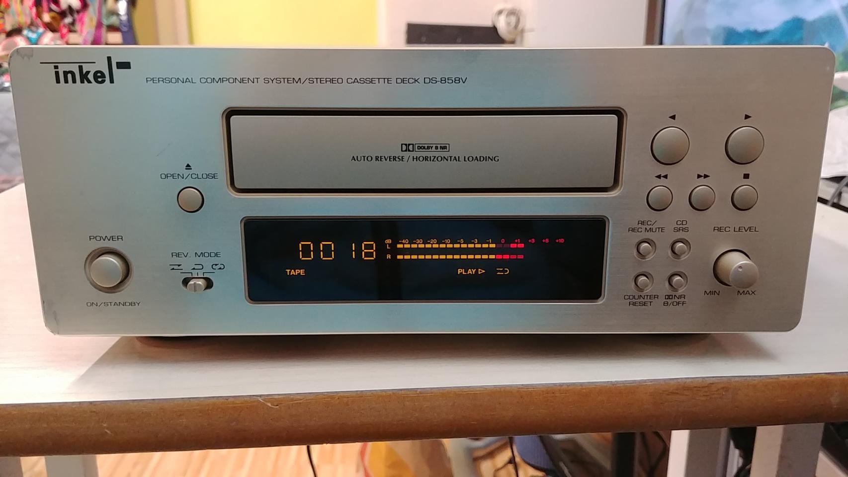 인켈 DS-858V 미니 카세트데크 | 세컨웨어