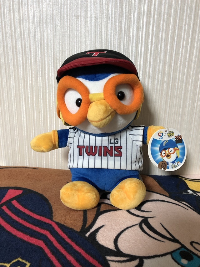 KBO X 뽀로로 LG트윈스인형 (30cm) | 헬로마켓