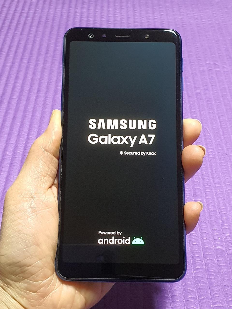 갤럭시A7 64G 블루 팝니다. | 헬로마켓