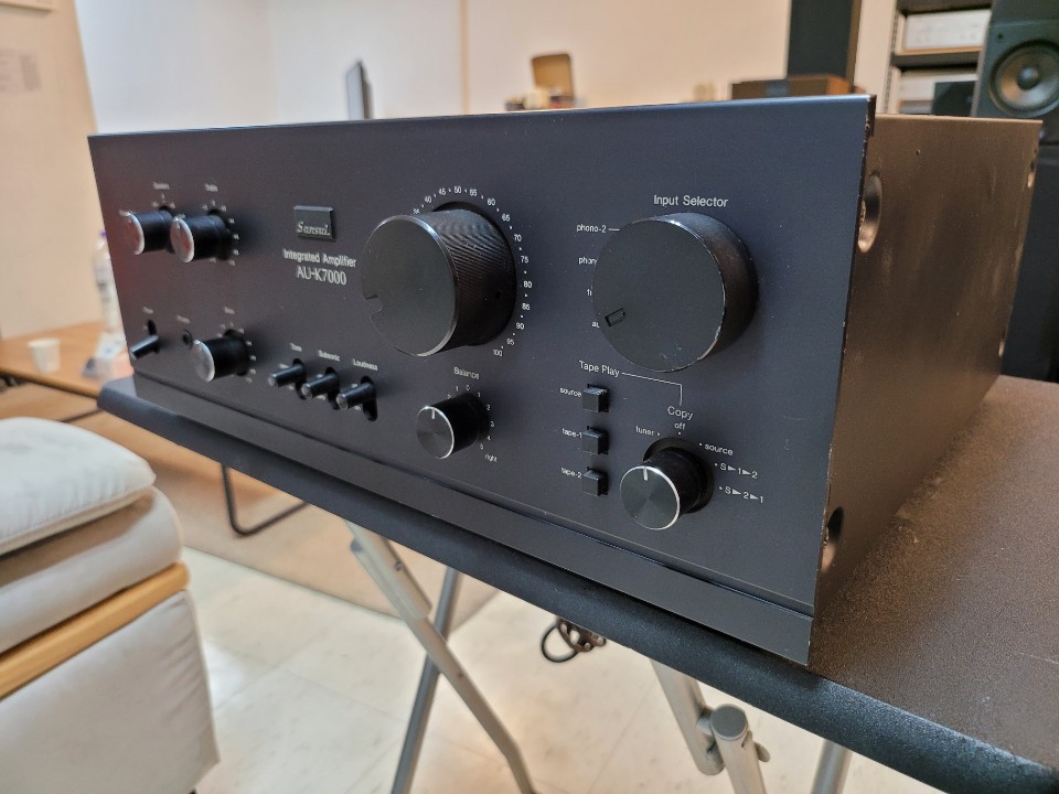 산수이 명기 빈티지 인티앰프 AU-K7000 | 세컨웨어