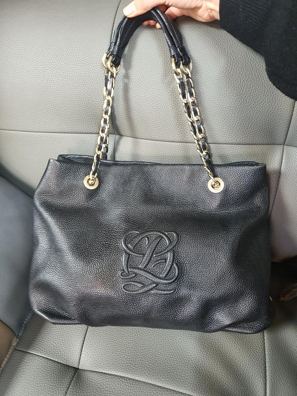 루이까또즈 빅로고 블랙가방 | 헬로마켓