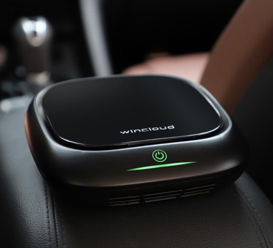 [윈크라우드] WIN10 차량용 공기청정기(+필터 2개) | 헬로마켓