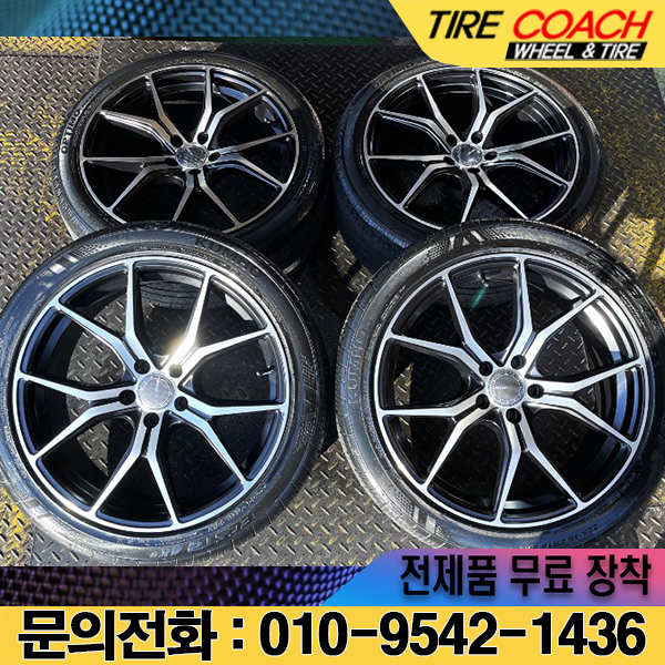 18인치 PCD105 벨센 M103 무광블랙 폴리쉬 ... | 헬로마켓