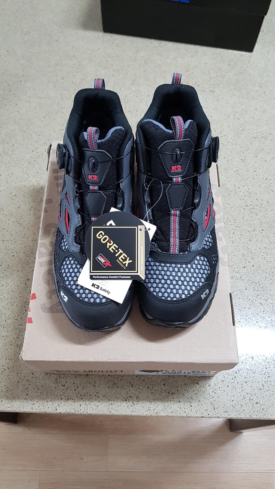 k2안전화 kg60 고어텍스 보어시스템 안전화 265... | 헬로마켓