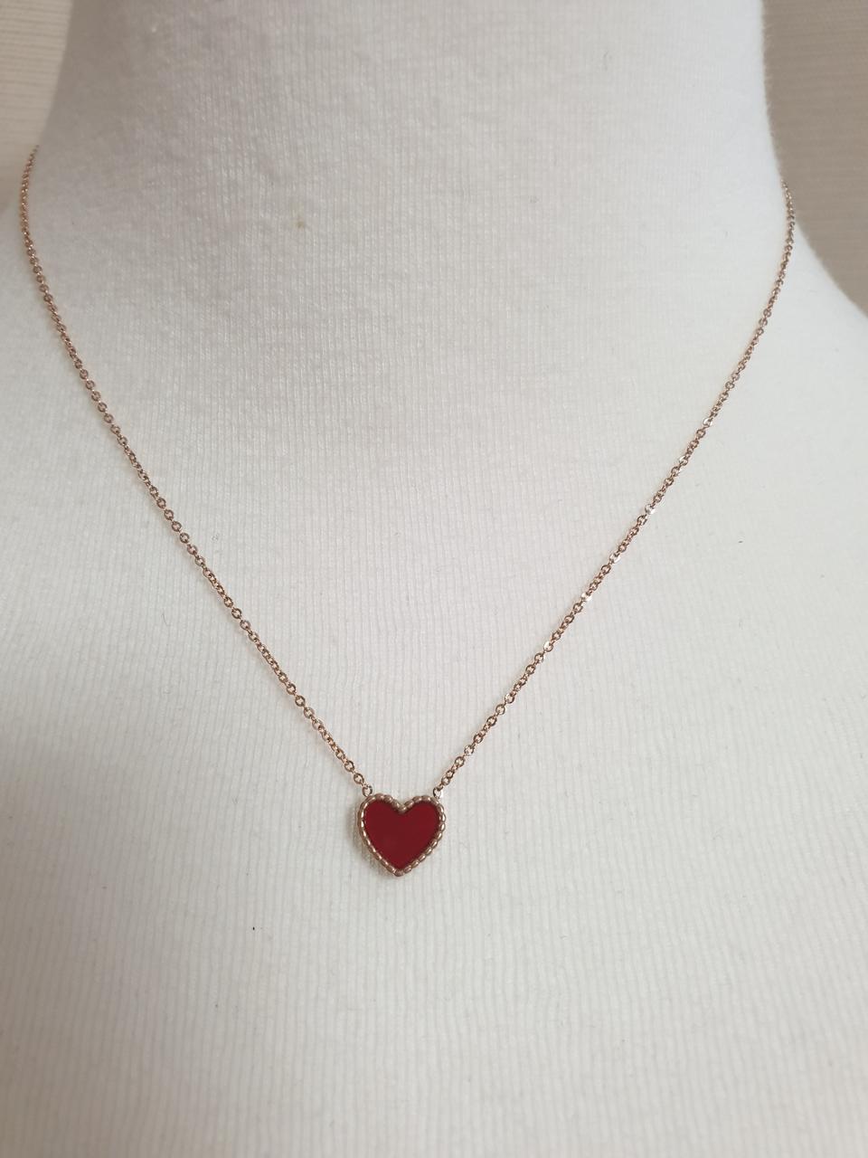 양면 하트 써지컬목걸이(새제품) | 세컨웨어(헬로마켓)