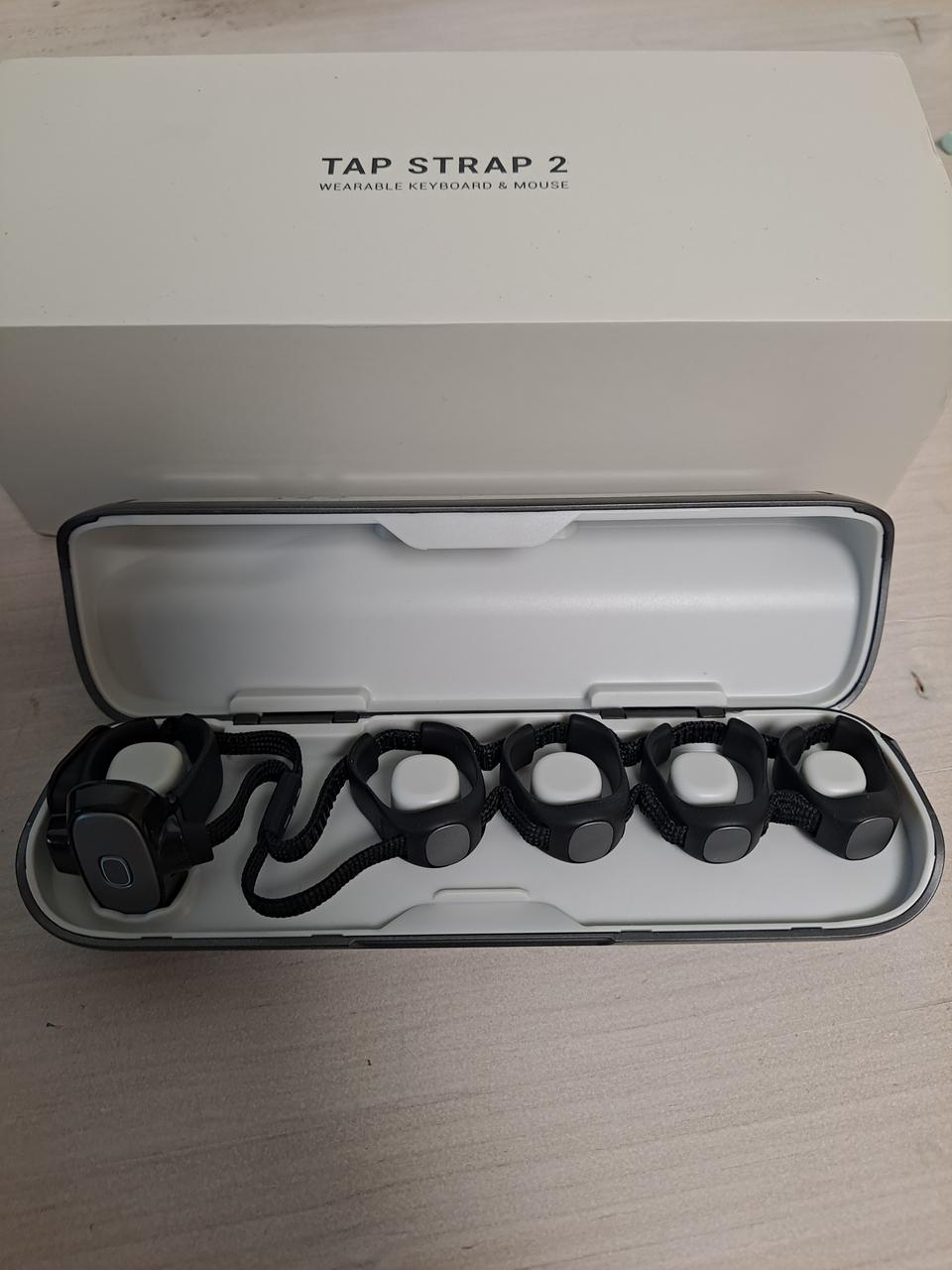 Tap Strap 2 (웨어러블 키보드 겸 마우스) | 헬로마켓