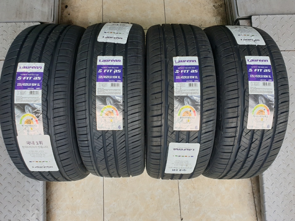 225 45 18 / 2254518 한국타이어 수출형... | 헬로마켓