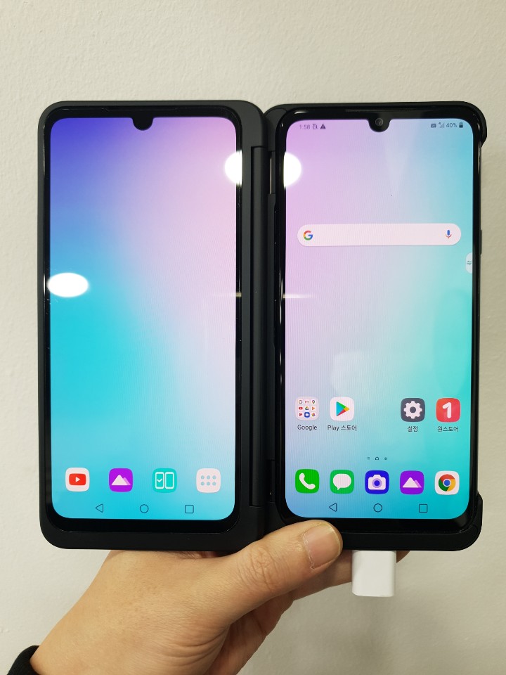 LG V50s (블랙, 256기가, 듀얼스크린 포함)... | 헬로마켓