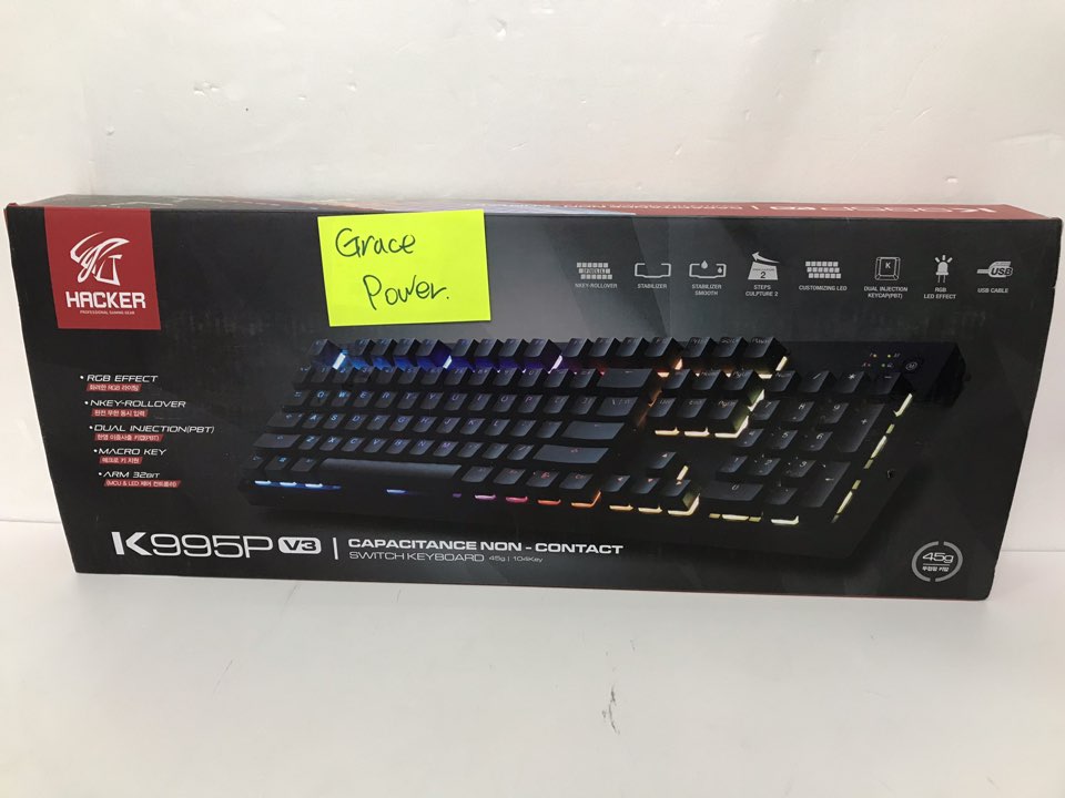 앱코 HACKER K995P V3 RGB PBT 무접... | 헬로마켓