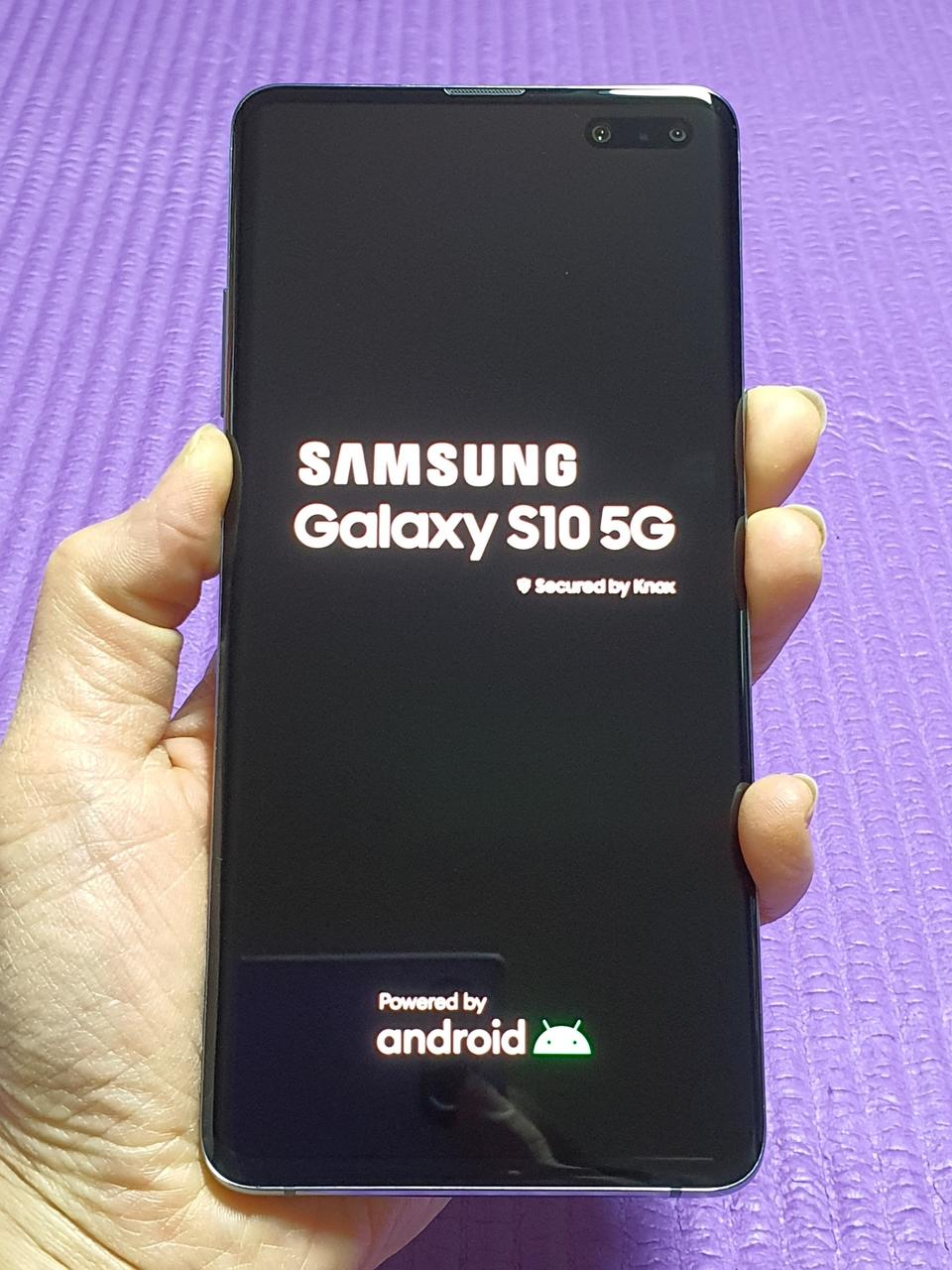 갤럭시S10 5G(A977) 256G 블랙 팝니다. | 헬로마켓