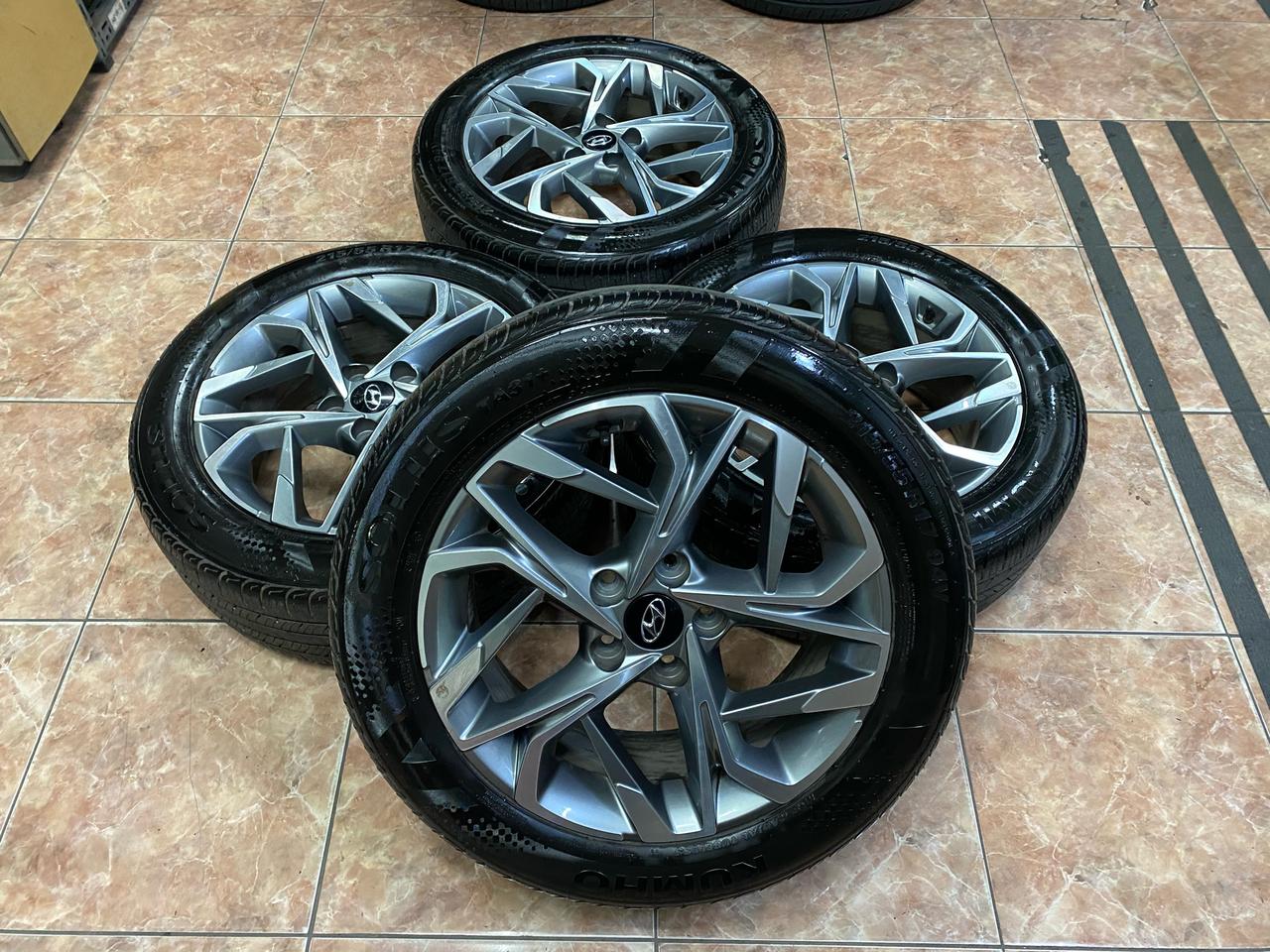 쏘나타DN8 17인치 순정휠타이어 팝니다 | 헬로마켓