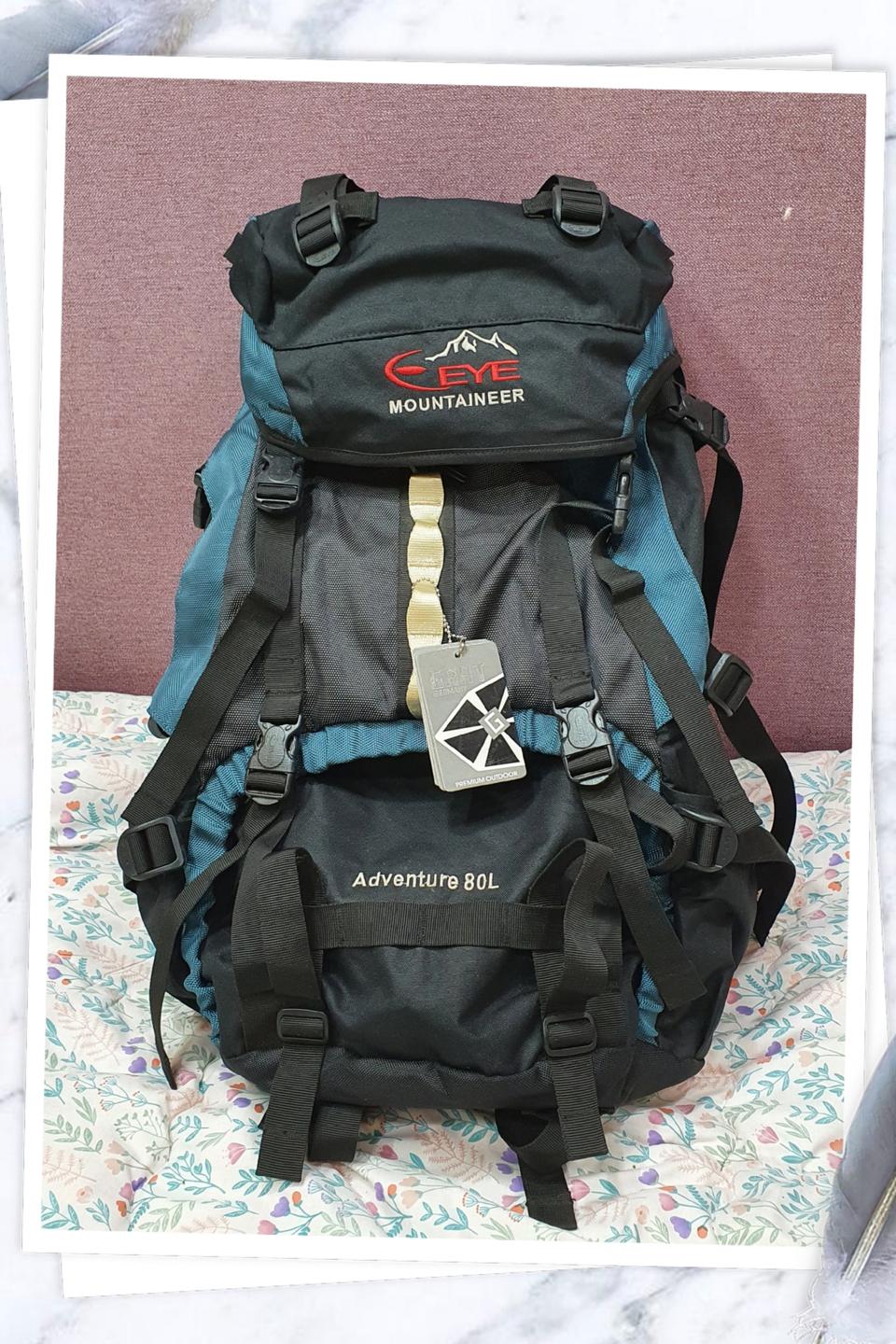 EYE MOUNTAINEER 80리터배낭 | 헬로마켓