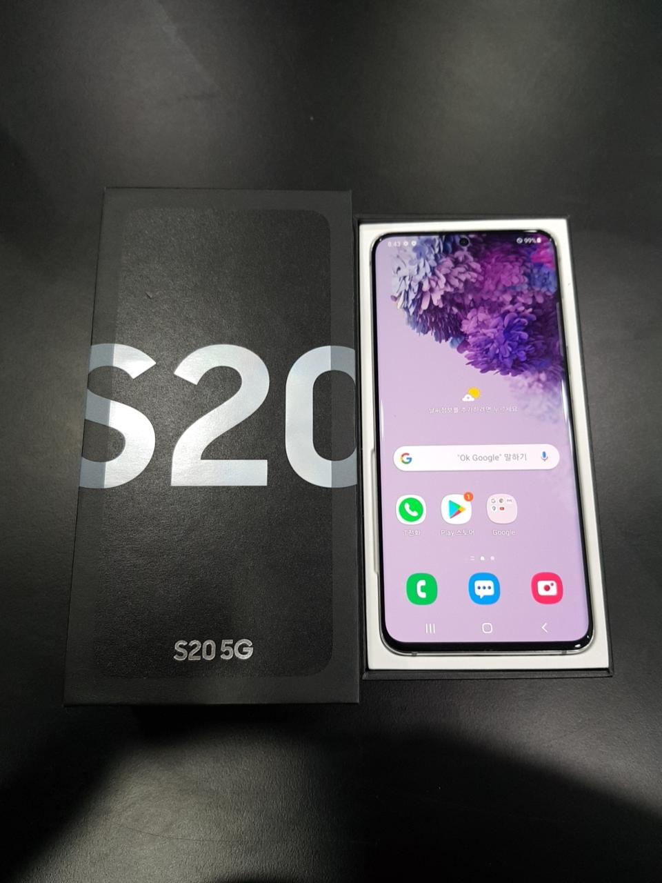 SKT 갤럭시 S20 화이트 20년3월개통 정상해지 ... | 세컨웨어(헬로마켓)