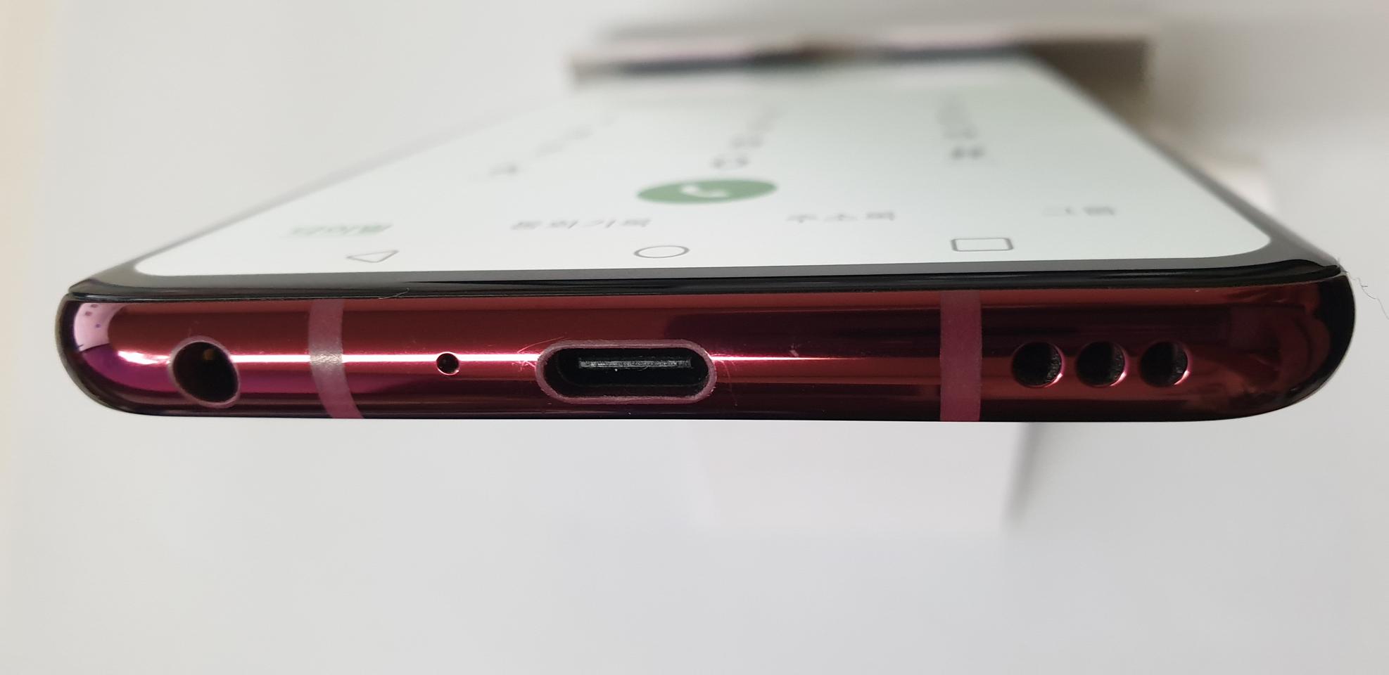 LG V40 V409 128G 레드 S급 싸게 ... | 세컨웨어(헬로마켓)