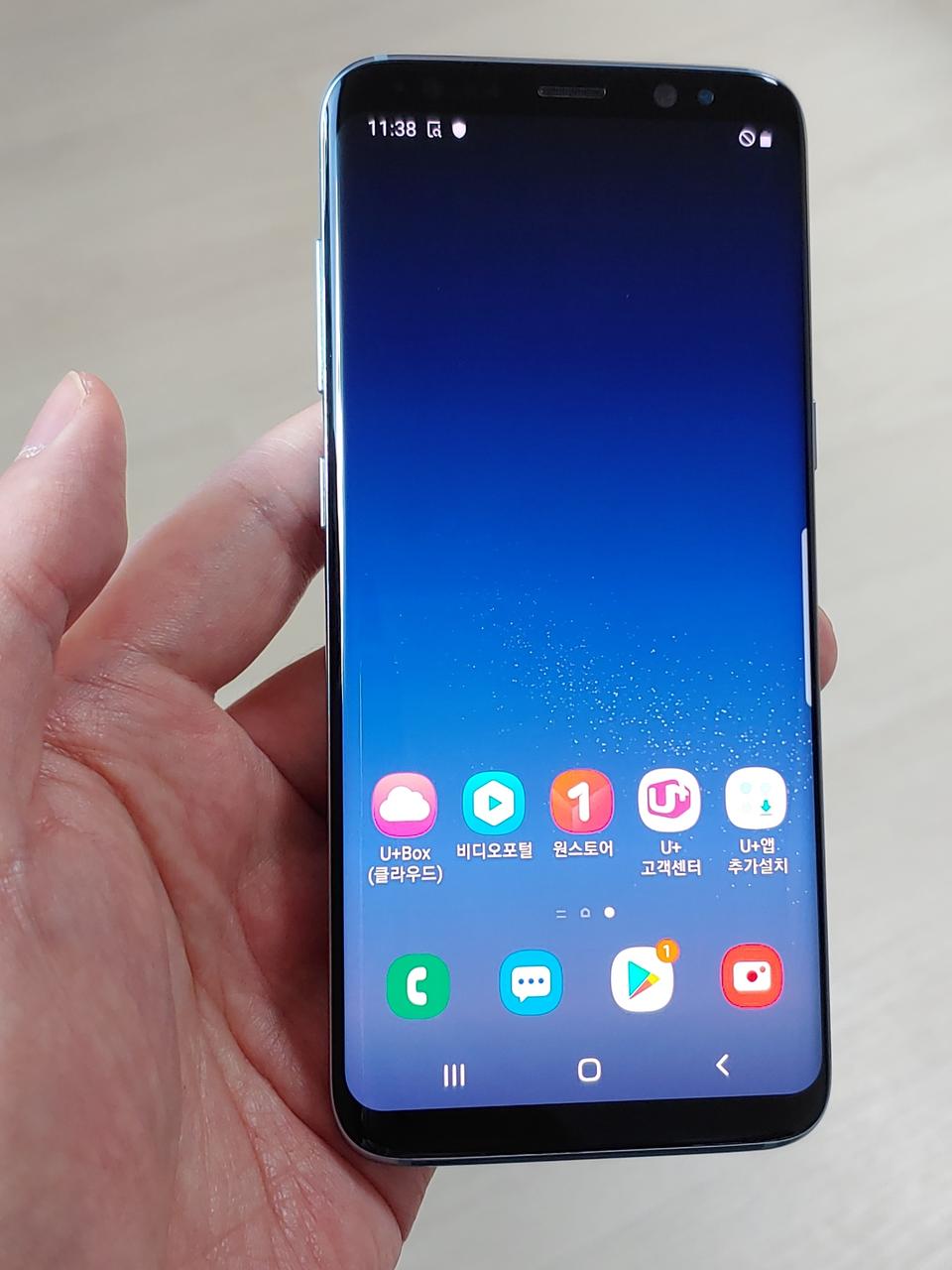 갤럭시 S8 64g 블루 G950 정상해지 | 헬로마켓