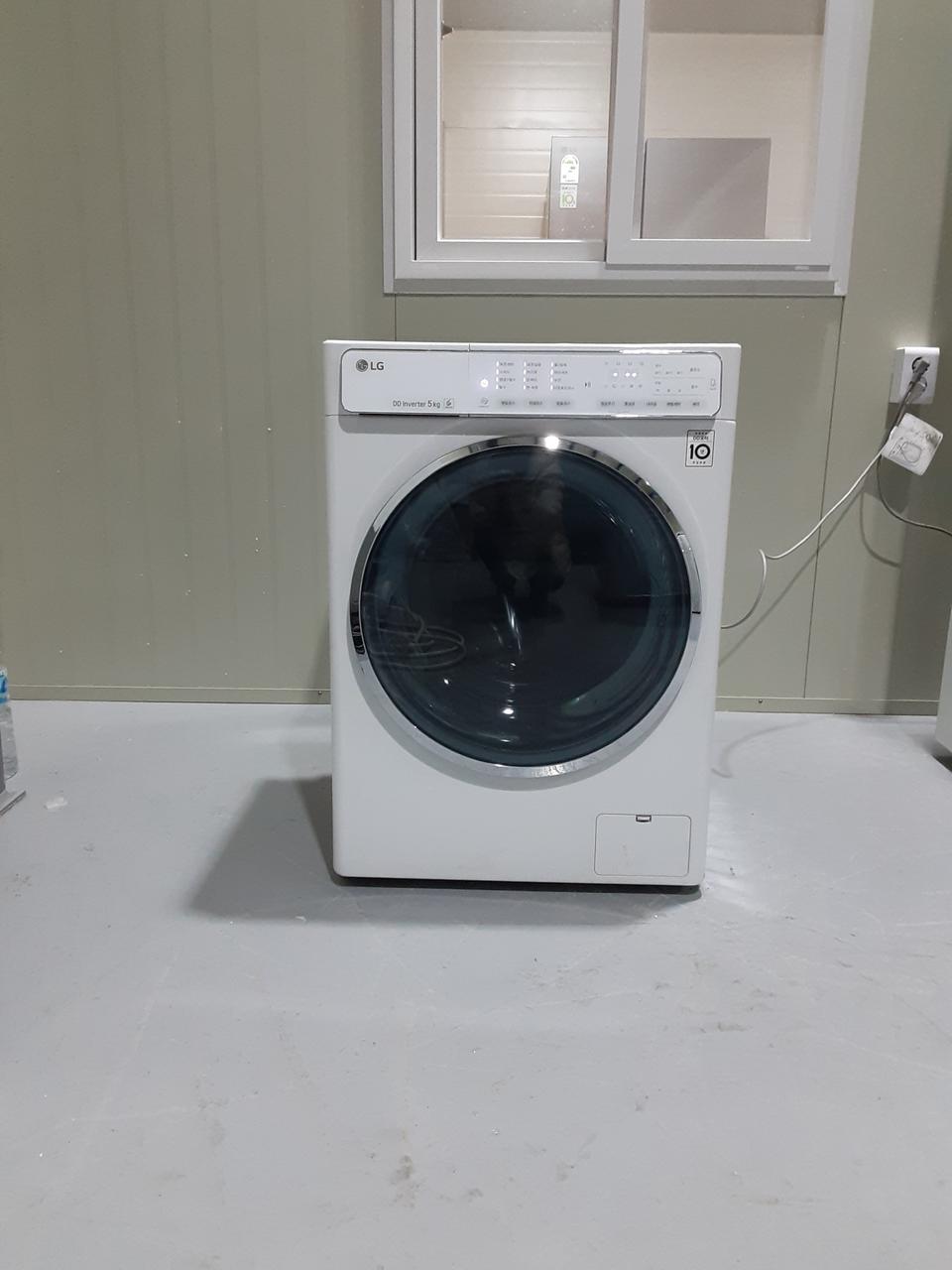 드럼세탁기 LG 5kg 터치디스플레이 F5WL | 세컨웨어(헬로마켓)