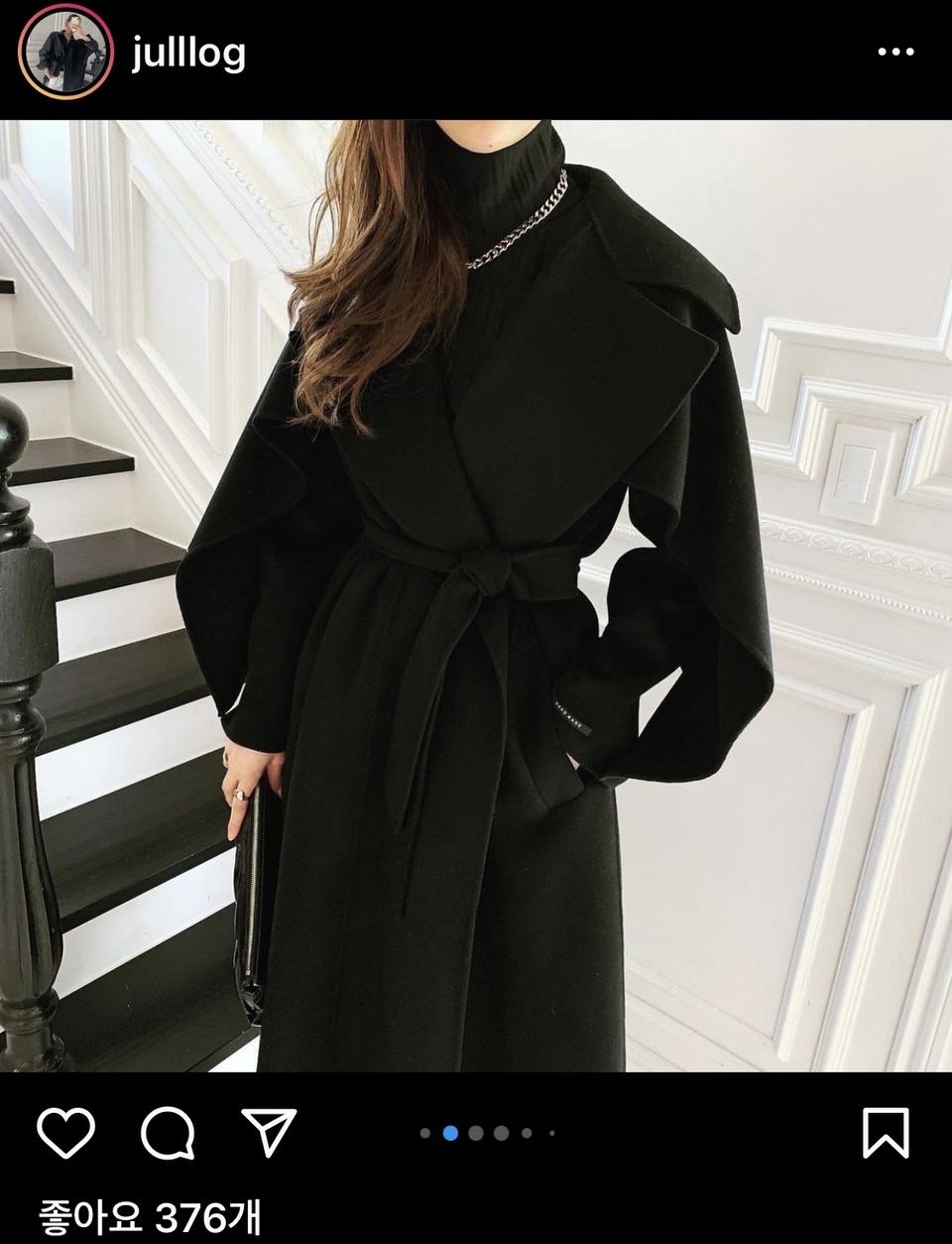 줄로그 울코트 새상품(켄티르 핸드메이드로브코트) | 헬로마켓