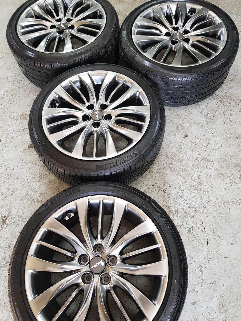 중고휠타이어.제너시스G80.DH.HG.k5.아슬란.올... | 헬로마켓