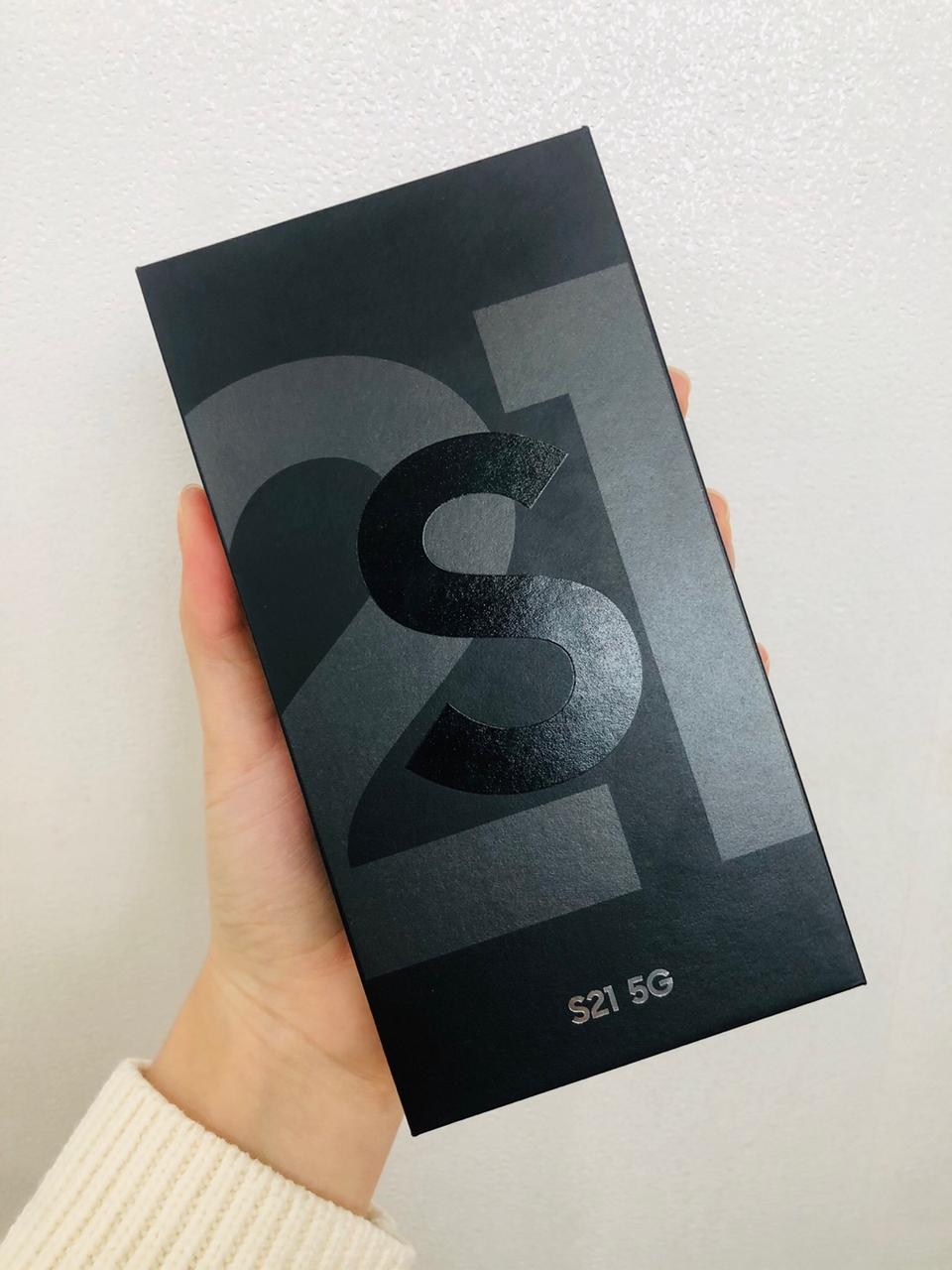 갤럭시 S21 KT 블랙 256GB S급 풀박스 판매... | 헬로마켓