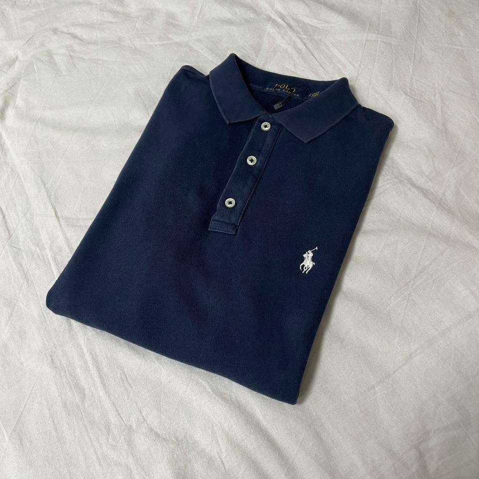 정품 폴로 랄프로렌 가먼트다잉 네이비 pk셔츠 반팔 카라티 | 헬로마켓