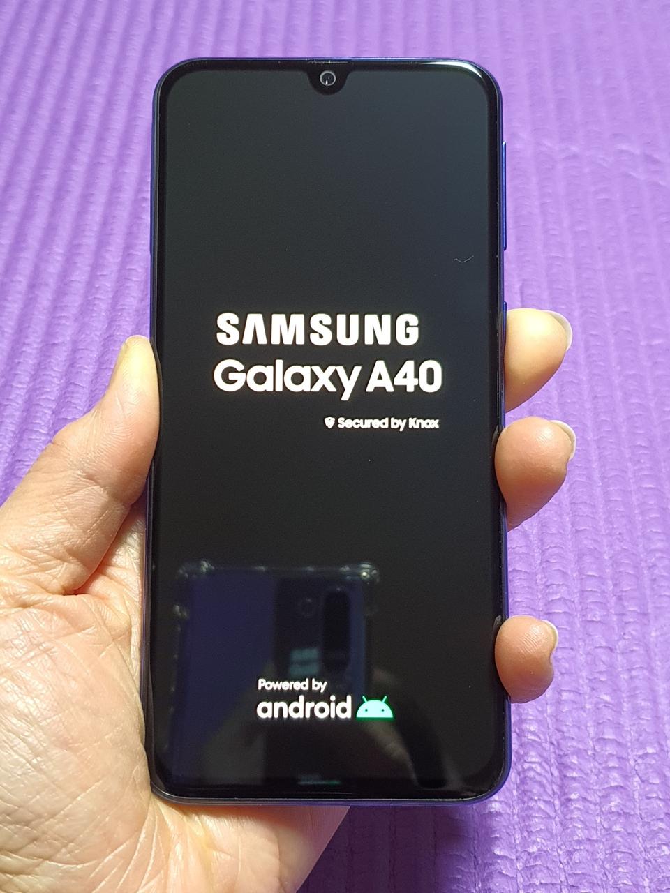 갤럭시A40 64G 블루 팝니다. | 헬로마켓