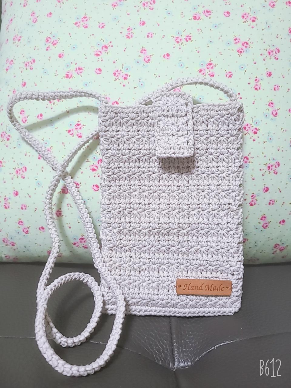 코바늘 휴대폰가방 | 헬로마켓