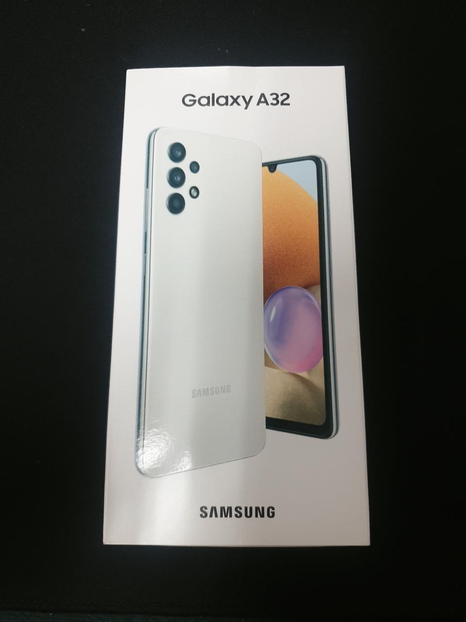SKT 새상품 단순개봉 미사용 갤럭시A32 화이트 풀... | 헬로마켓