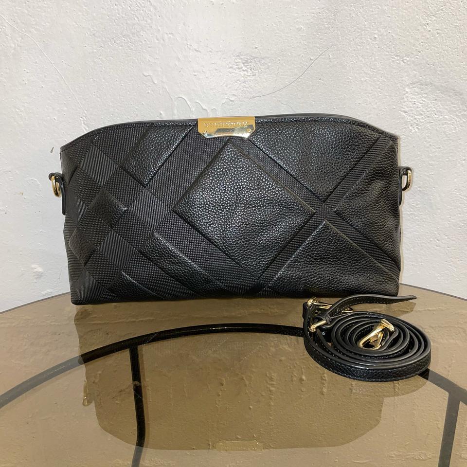 B로고 블랙 크로스백 | 헬로마켓