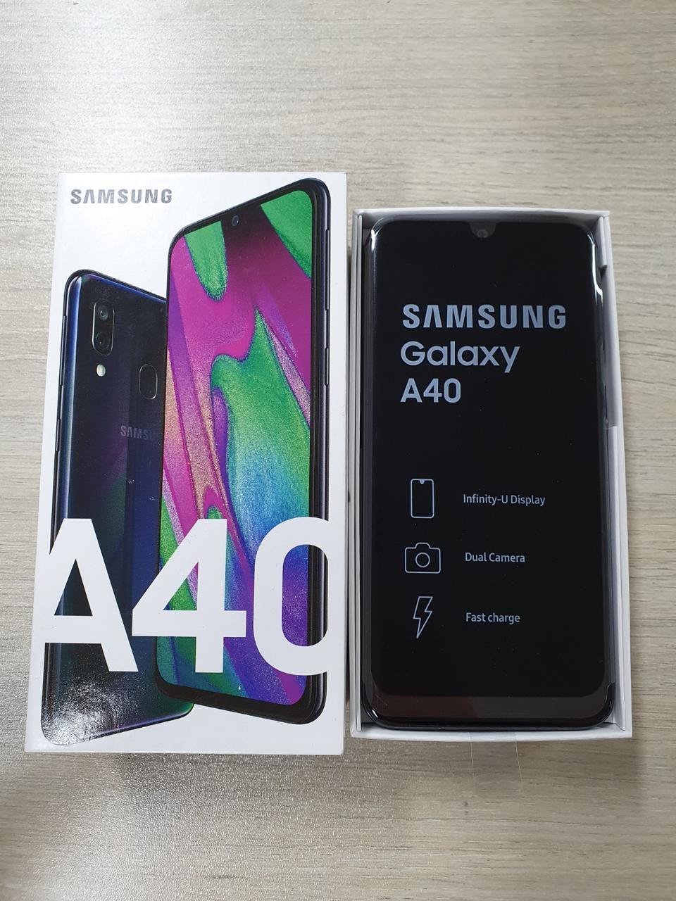 갤럭시A40 블랙 SK 정상해지 가개통 팝니다. | 헬로마켓