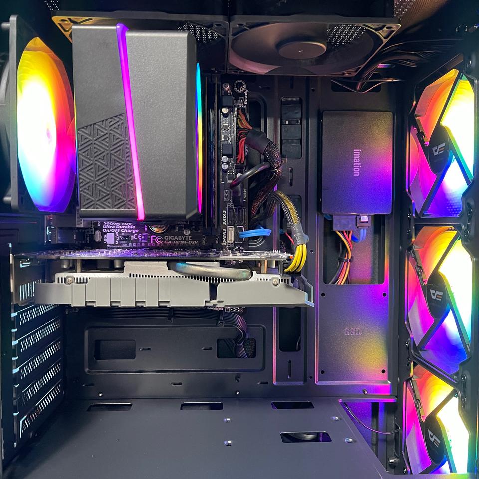 i5 4460 블랙 RGB 공랭쿨링 게이밍본체 | 헬로마켓