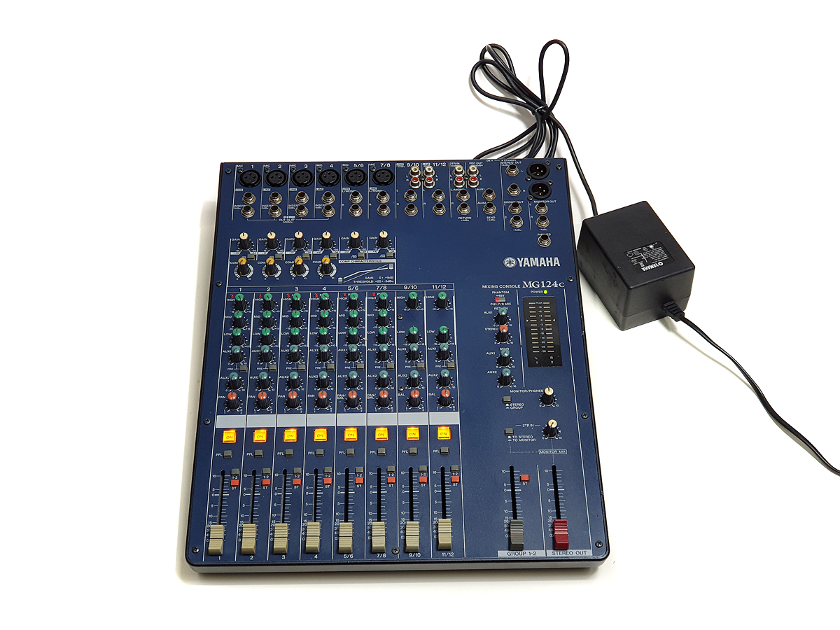 야마하 믹서 MG124C | 세컨웨어