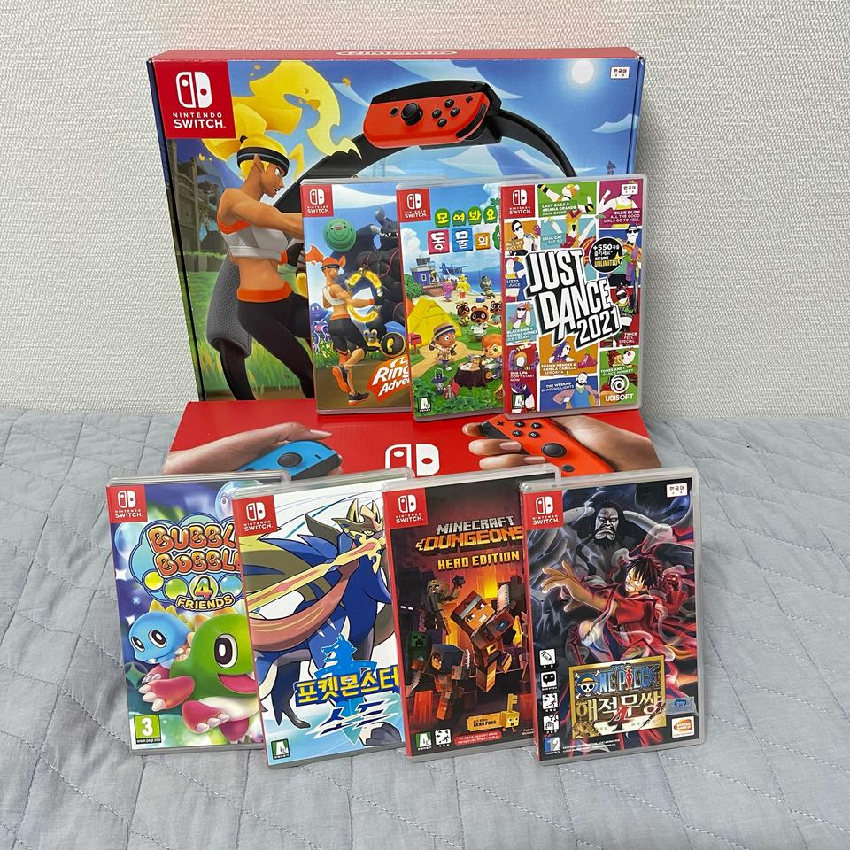 닌텐도스위치 세트, 게임 팩 팝니다~ | 세컨웨어(헬로마켓)