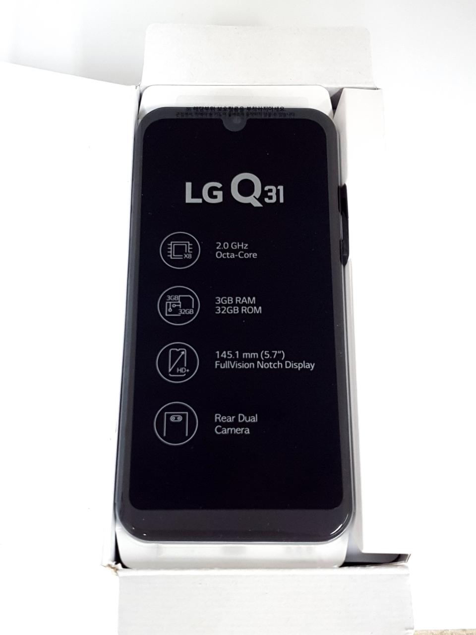 LG Q31 미사용 32기가 실버 | 헬로마켓