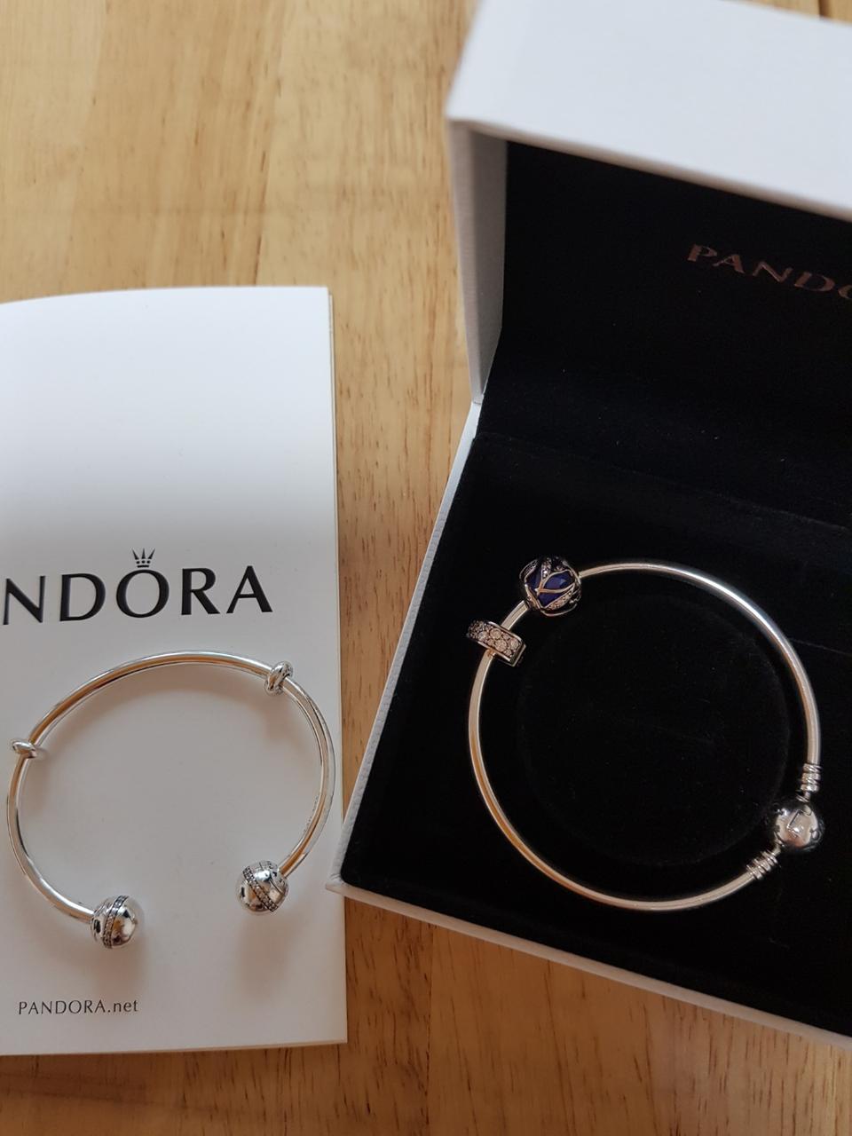 판도라(PANDORA) 은팔찌 17cm | 헬로마켓