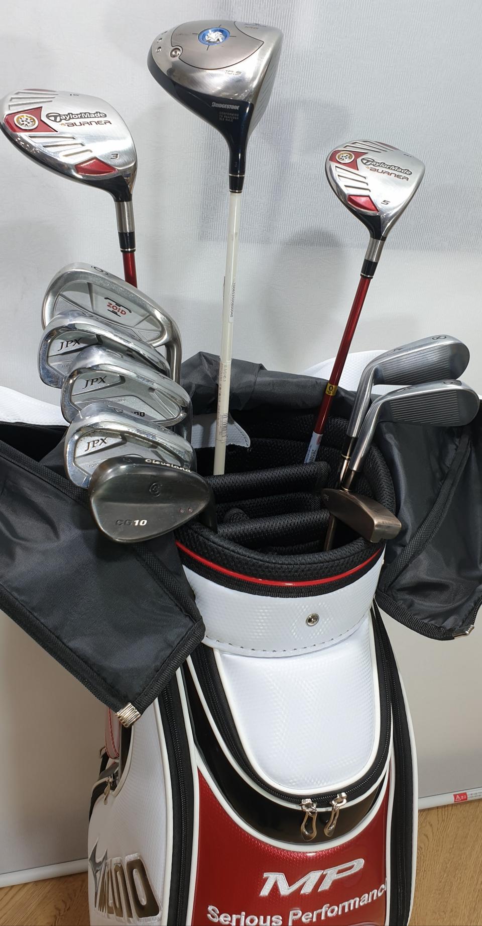 미즈노 JPX 500 스틸남자 골프채 풀셋트조합 | 세컨웨어