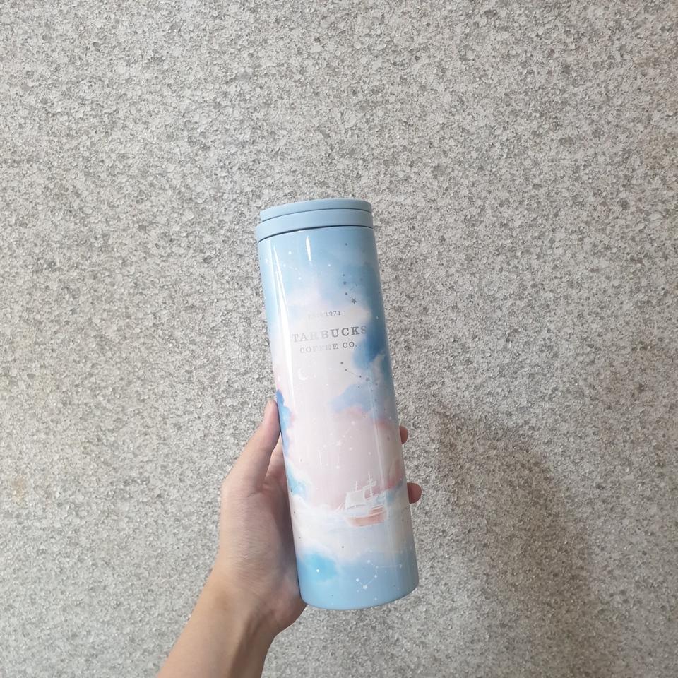 (정가)스타벅스MD SS 밀키웨이 트로이 텀블러 473ml | 헬로마켓