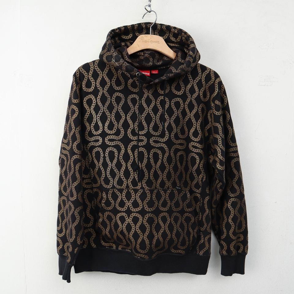 95/SUPREME(슈프림) 골드체인 후드티 | 헬로마켓