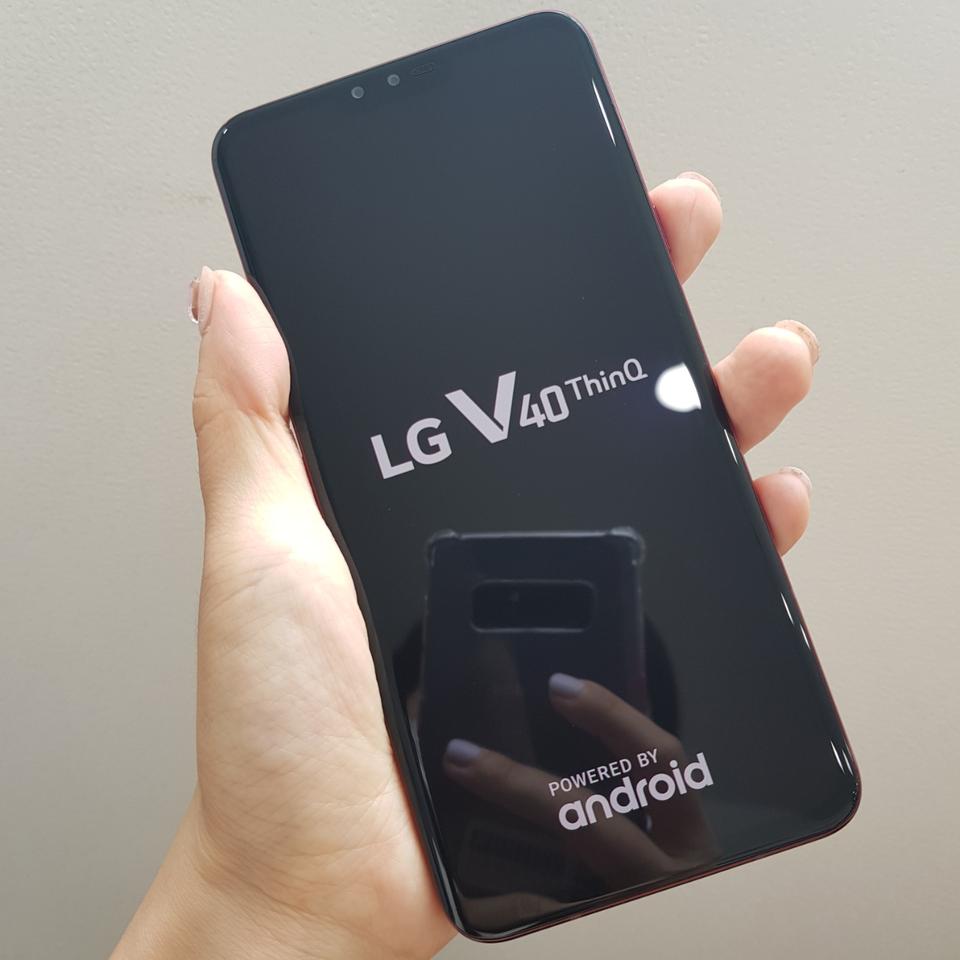 V409 LG V40 레드 128GB 액정 깨끗한 무... | 헬로마켓